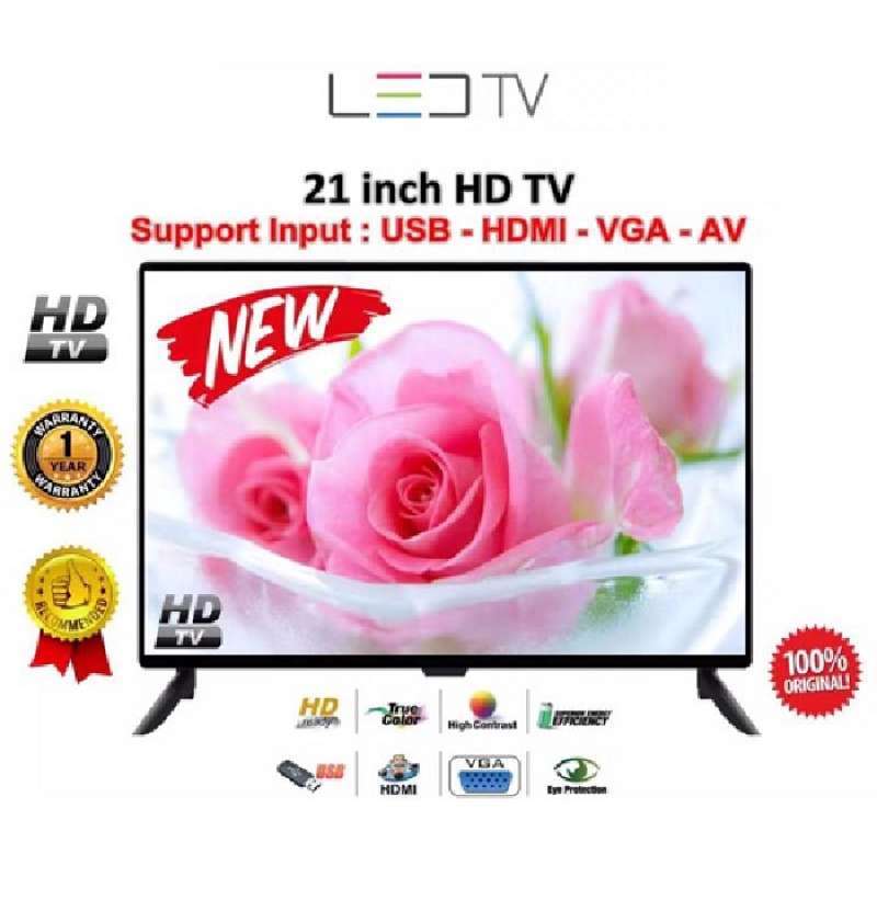 Jual LED TV 21 INCH HD TELEVISI GARANSI RESMI 1 TAHUN READY PORT USB ...