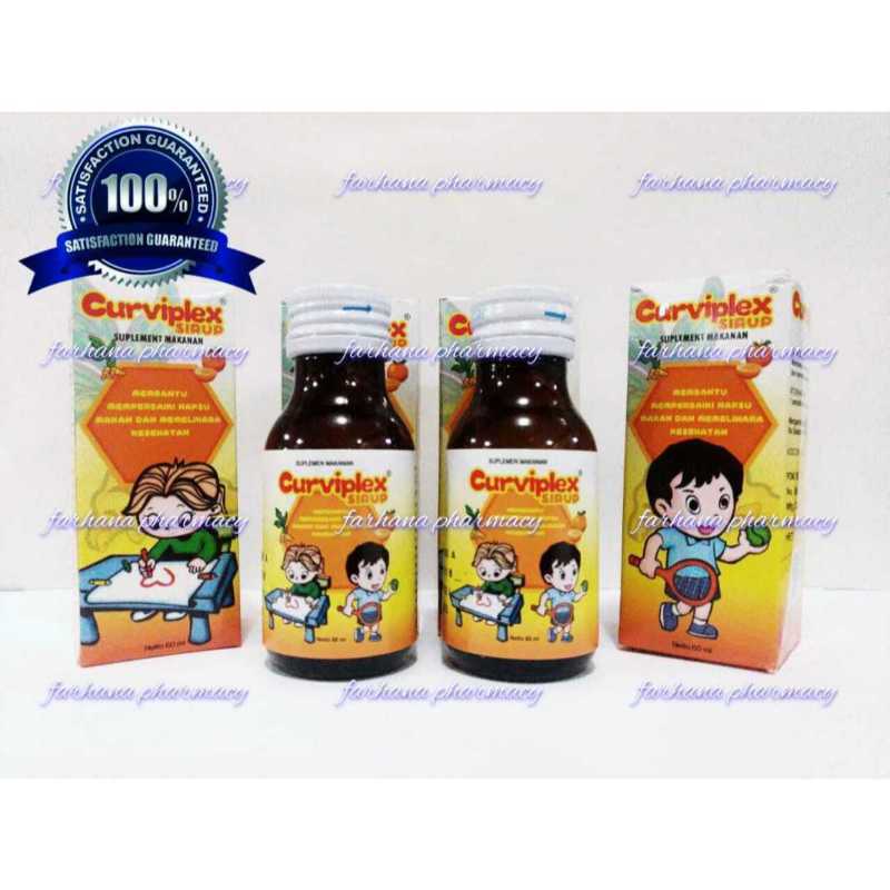 Jual Jual Promo Curviplex Syrup 60 ml - Multivitamin & Nafsu Makan Anak ...