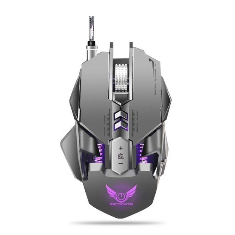 Jual Original Mechanical Gaming Mouse 7 Keys USB Grey di Seller ...