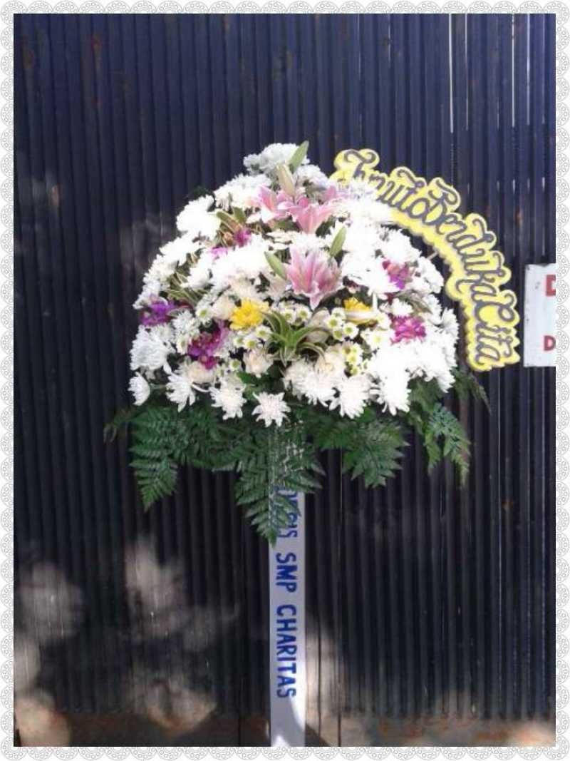 Jual Stand Flower Ucapan Duka Cita di Seller Popo Shop Online - Petojo ...