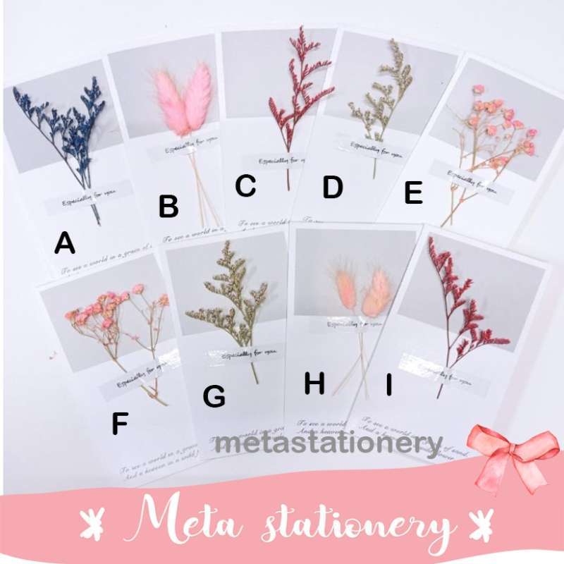 Jual Kartu Ucapan Bunga / Flower Cards - B di Seller Meta Stationery ...