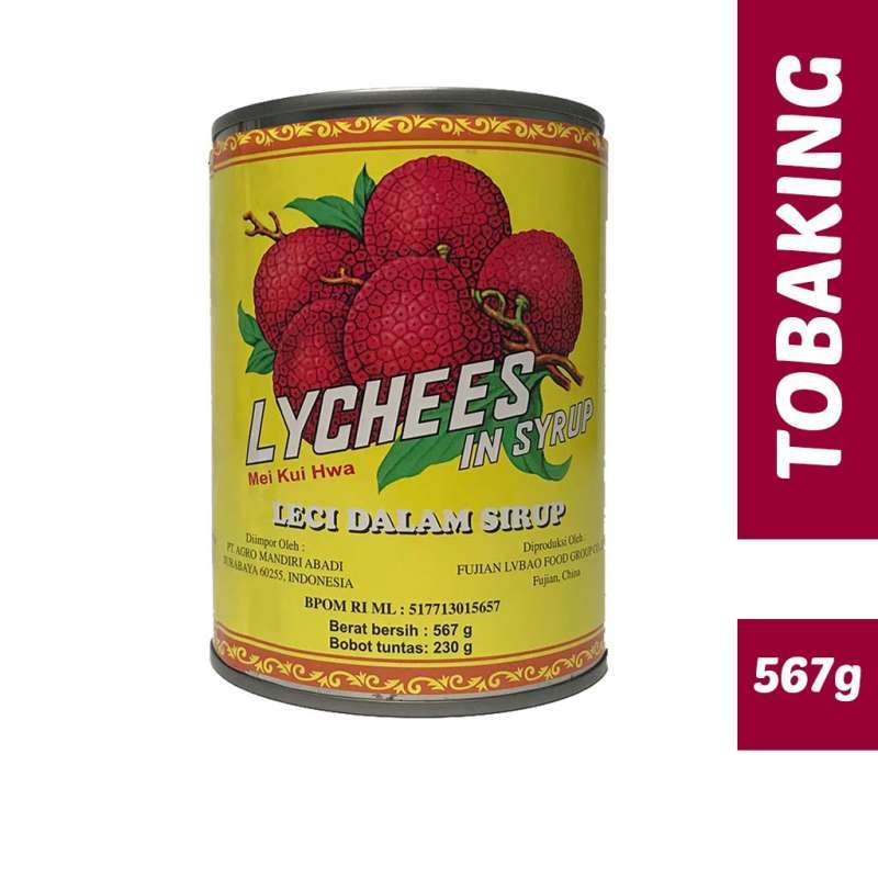 Jual Lychee in Syrup 567 gr (Leci Kaleng) Mei Kui Hwa di Seller ...