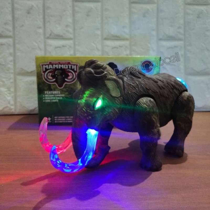 Jual Mainan Mammoth Robot Gajah Bisa Jalan Dan Bersuara Di Seller Denis ...