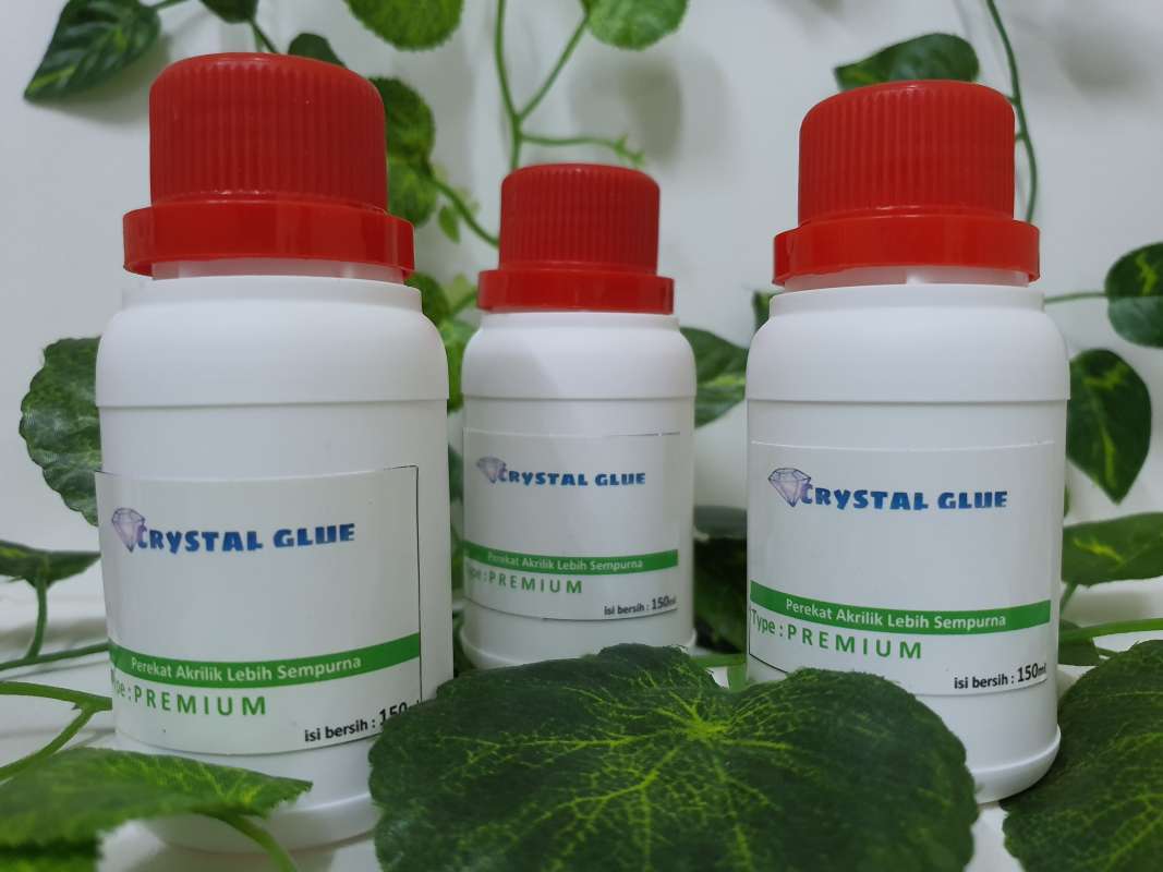 Jual lem akrilik crystal glue premium 150ml di Seller Crystal glue ...