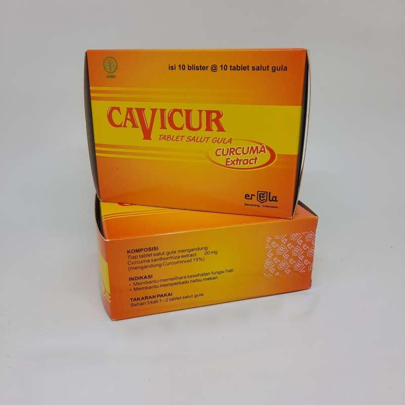 Promo Cavikur 10 Tablet Diskon 7% Di Seller Apotek Online - Pal Meriam ...