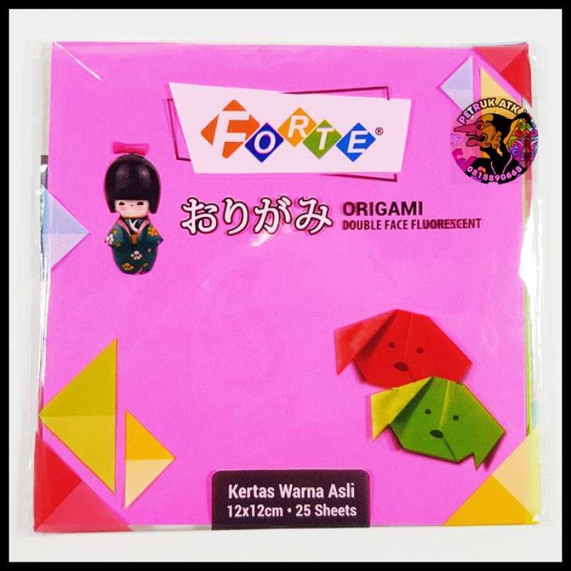 Jual KERTAS ORIGAMI 12X12 di Seller Diyah Berkah Jaya - Menganto, Kab ...