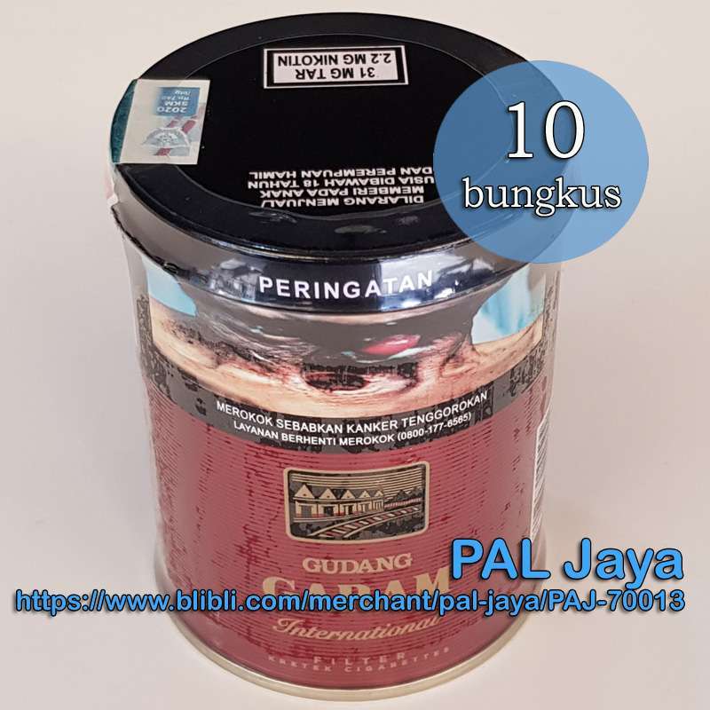 Jual Rokok Gudang Garam Filter Kaleng 50 Batang [1 Kaleng] Di Seller ...