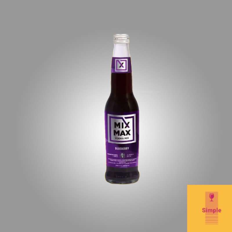 Jual MIX MAX Blueberry [275 mL] di Seller Warjo Grosir - Kota Jakarta ...