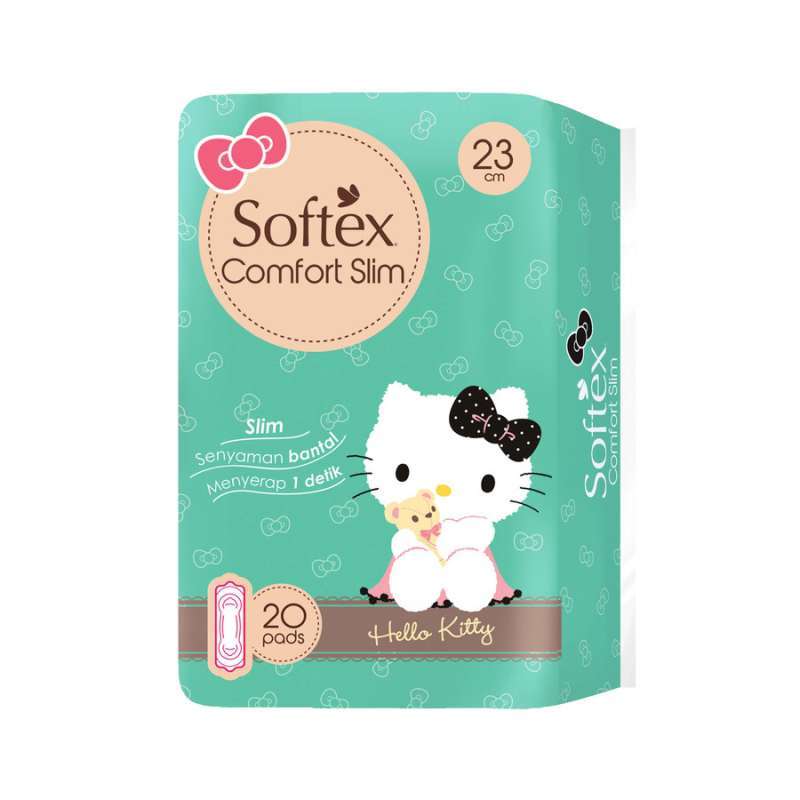 Jual Softex Comfort Slim Non Wing HELLO KITTY isi 20 pads di Seller ...