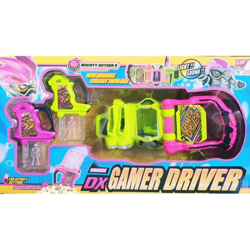 Jual MAINAN ANAK DX GAMER DRIVER KAMEN RIDER EX AID PLUS GASHAT DX ...