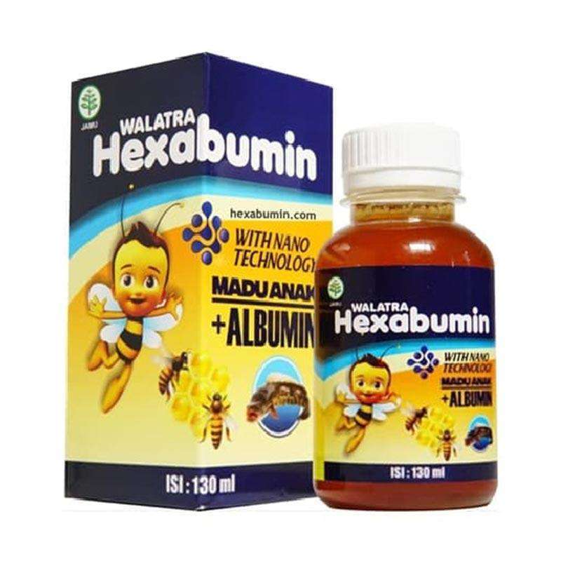 Jual Walatra Hexabumin Obat Penambah Gizi Pada Anak [130 Ml/original ...