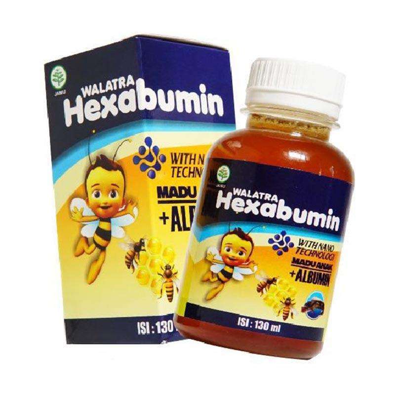 Jual Walatra Hexabumin Obat Penambah Gizi Pada Anak [130 Ml/original ...