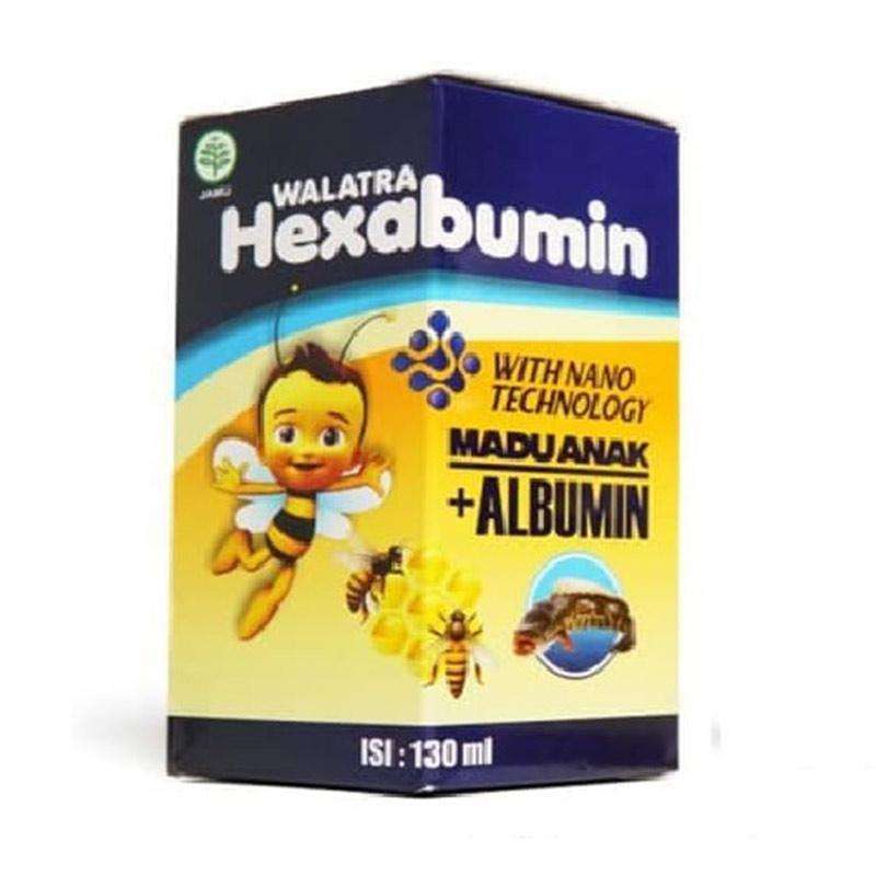 Jual Walatra Hexabumin Obat Penambah Gizi Pada Anak [130 Ml/original ...