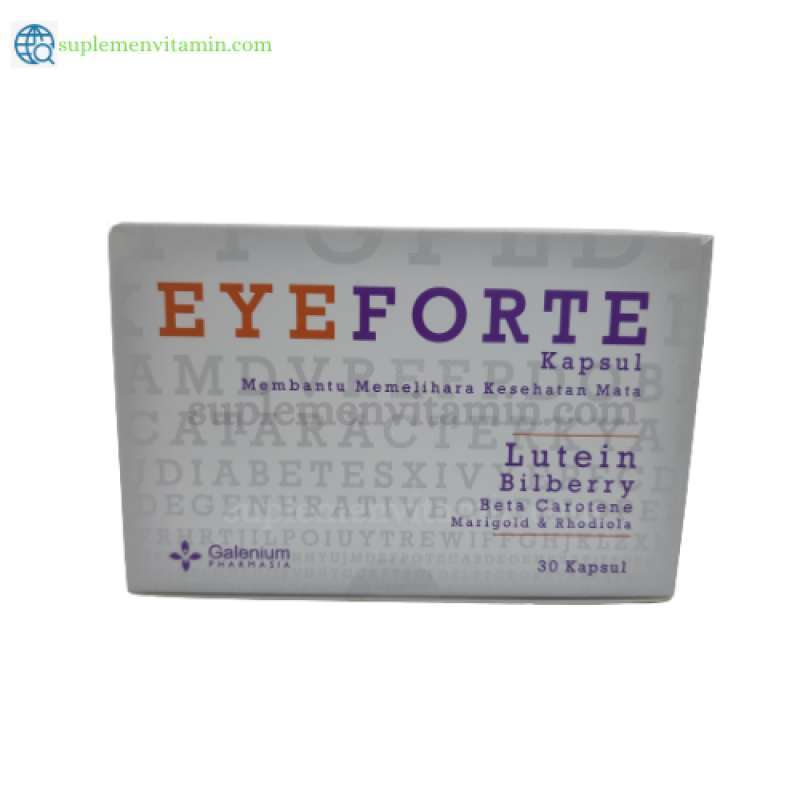 Jual Eye Forte Kapsul Di Seller Suplemenvitamincom - Mekarsari, Kota ...