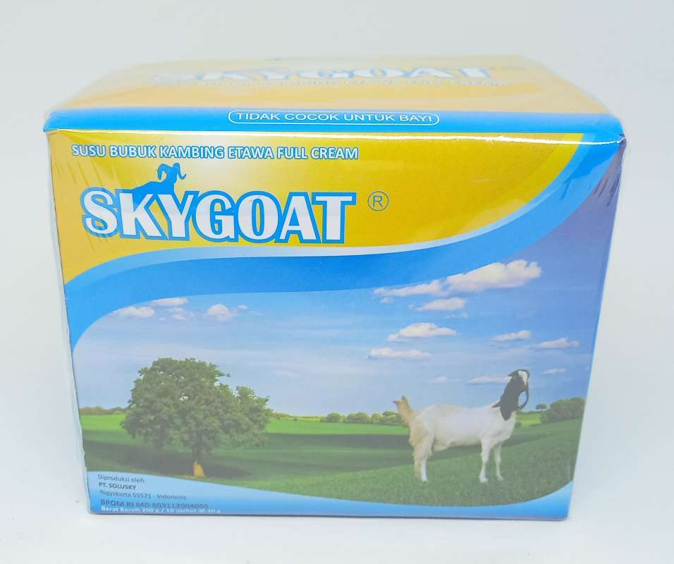 Jual Sky Goat Susu Bubuk Kambing Ettawa Full Cream + Propolis Di Seller ...