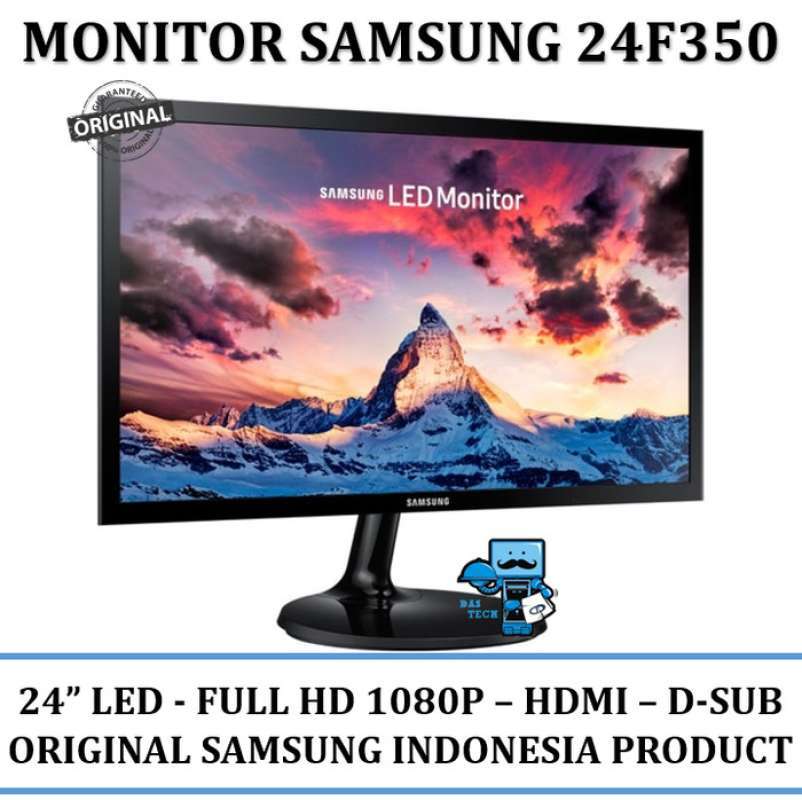 Jual New Samsung Led 24 Inch Full Hd Slim Design Sf350 Led Led Monitor ...