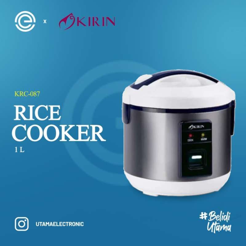 Jual KIRIN Rice Cooker 1 Liter KRC-087 - BIRU di Seller Utama - HomeLiving - Kota Jakarta Pusat ...