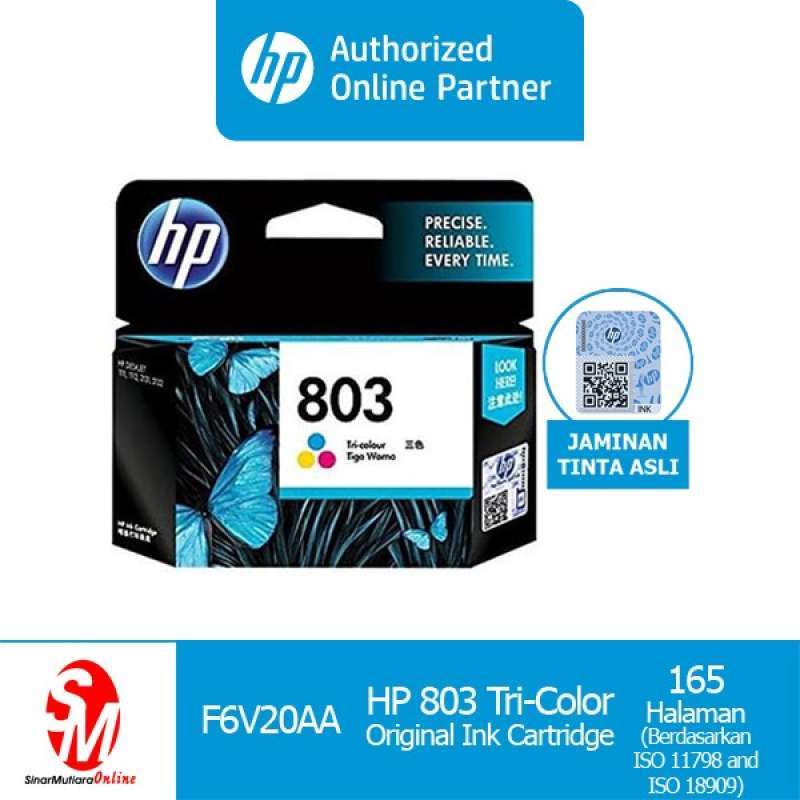 Jual HP CARTRIDGE 803 COLOR di Seller Simura Online Official Store ...