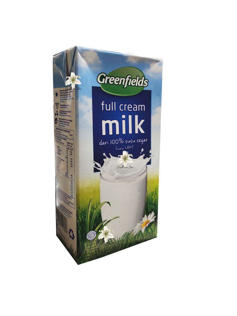 Jual Greenfields Full Cream 1L [Box 1000ml] di Seller Casablanca Store ...