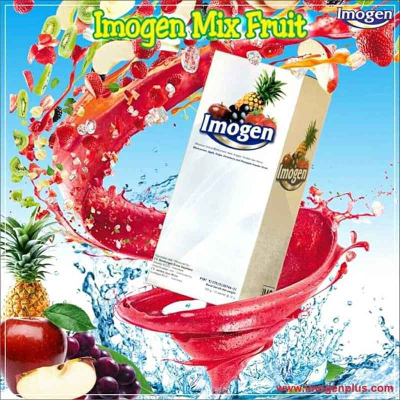 Jual Imogen Mix Fruit Original BPOM 1 Box Isi 15 Sachet Minuman ...