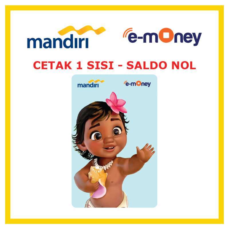 Jual Kartu MANDIRI E-MONEY Baby Moana 44 Movie etoll Custom Emoney ... Jual Kartu MANDIRI E-MONEY Baby Moana 44 Movie etoll Custom Emoney ...