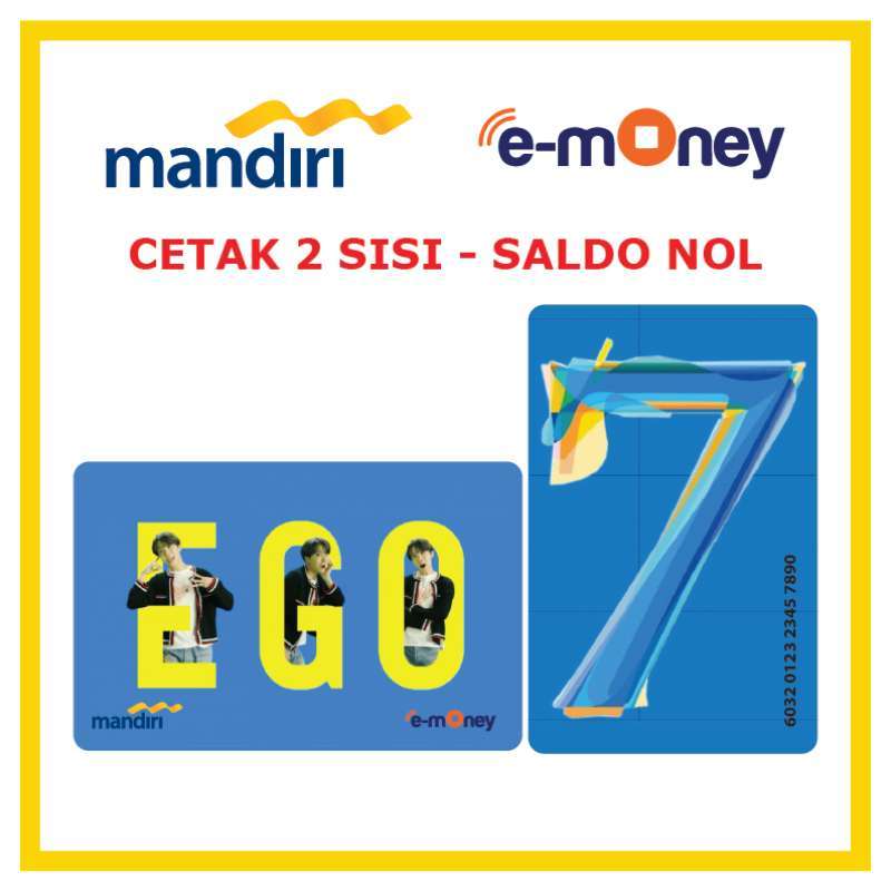 Jual Kartu MANDIRI E-MONEY BTS J Hope 10 Kpop etoll Custom Emoney ...