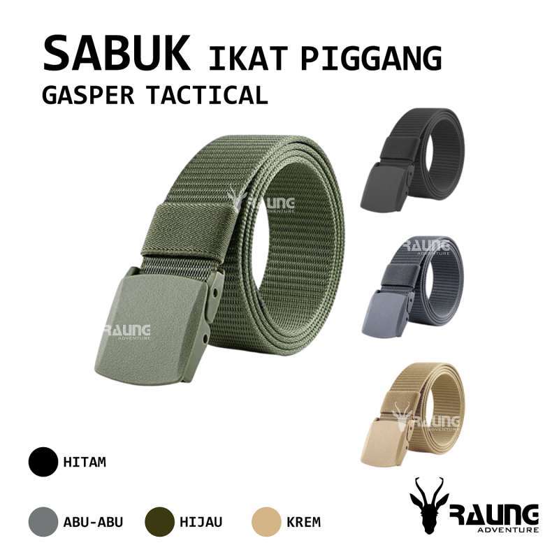 Promo RAUNG ADVENTURE - Sabuk / Ikat Pinggang / Gesper Tactical ...