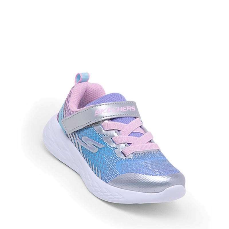 Jual Skechers GOrun 600 - Radiant Runner Girl's Running Shoes - SILVER ...
