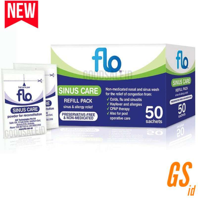 Jual Flo Sinus Care Refill Pack 50 - untuk perawatan sinus yang efektif ...