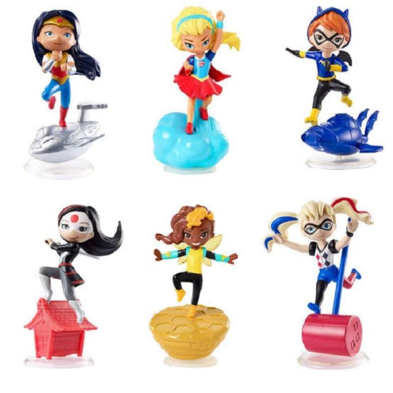 Jual DC Super Hero Girls Mini Figure Ultimate Collection 6 Figure Set ...