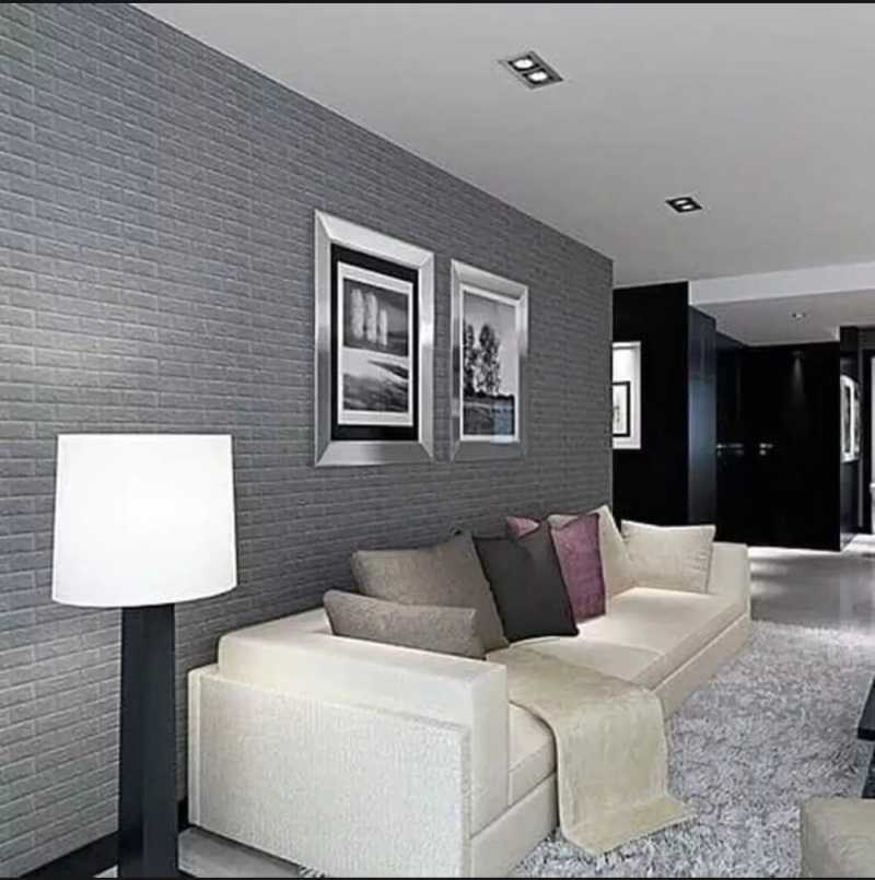 Jual Wallaper Dinding 3D Bata Putih di Seller tf.store1991 - Kab ...