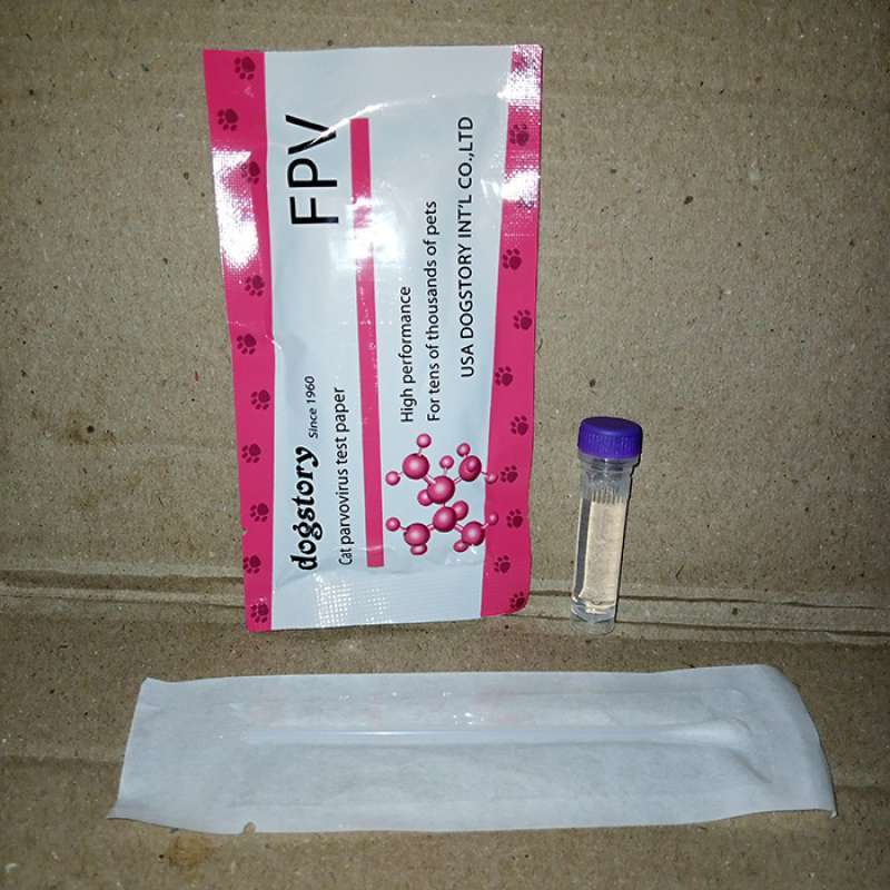 Jual Test Kit Alat Uji Deteksi Panleu Kucing Feline Panleukopenia Virus ...