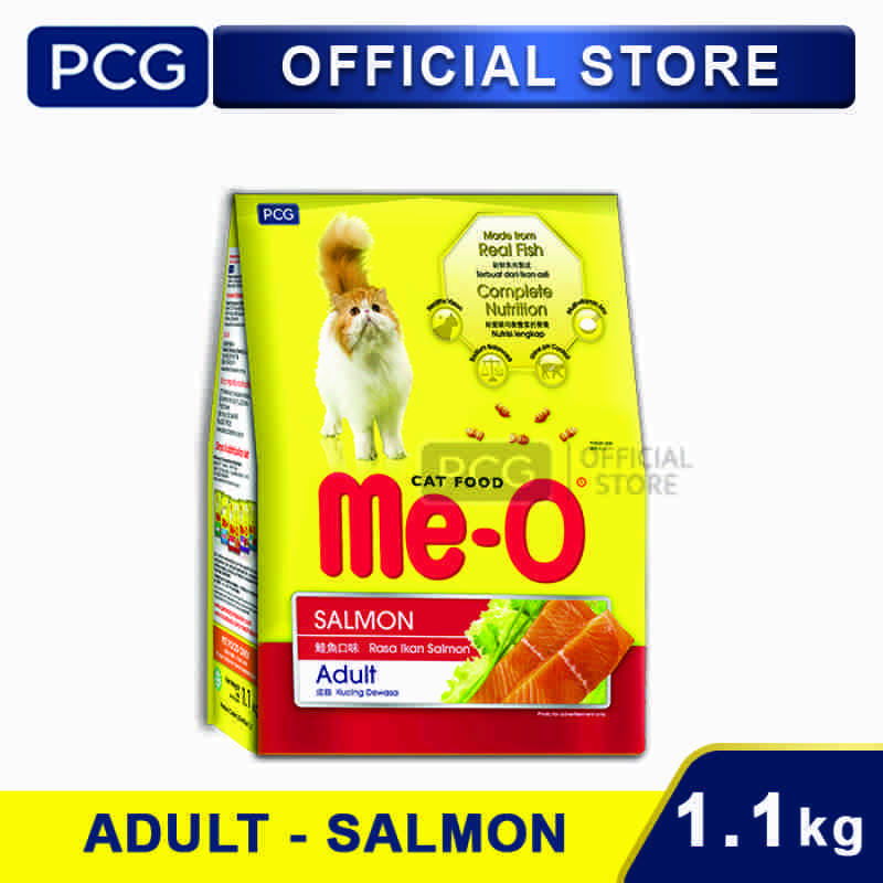 Promo Me-O Dry Cat Food Salmon Flavor 1.1 kg Diskon 5% di Seller Me-O ...