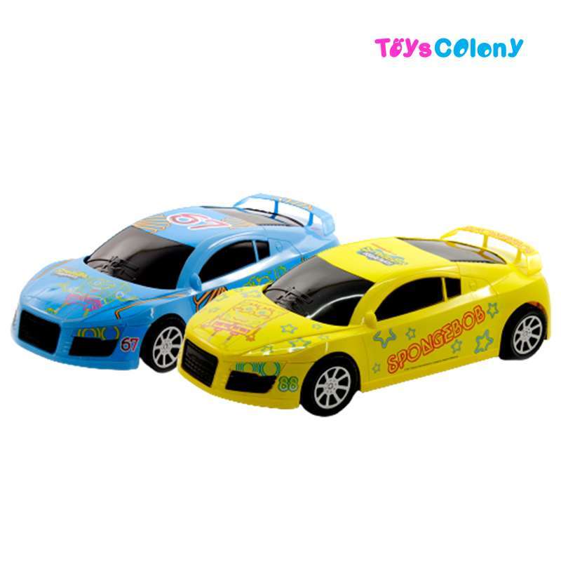 Promo TOYSCOLONY SPONGEBOB SQUAREPANTS MOBIL AUDI FRICTION WARNA KUNING ...