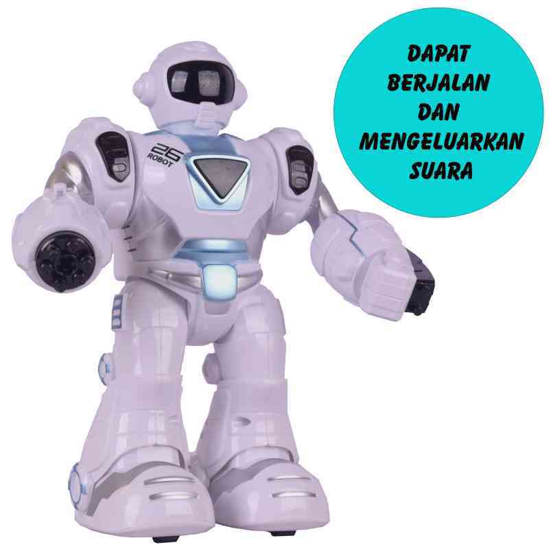 Jual Mainan Anak Robot Baterai Super Warrior Future Robot di Seller ...