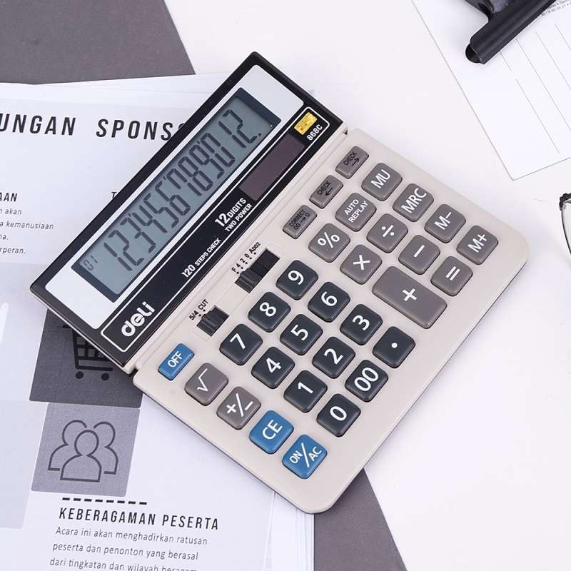 Jual Kalkulator Deli 12 Digits - C868c Di Seller Tg Jkt Megastore ...