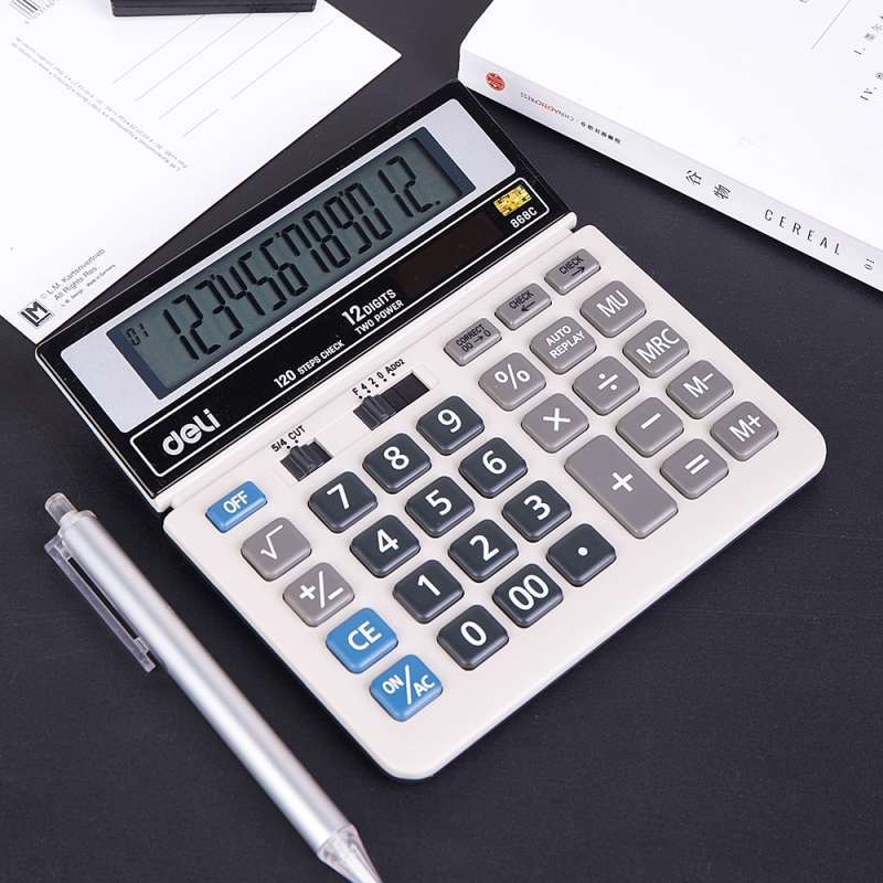Jual Kalkulator Deli 12 Digits - C868c Di Seller Tg Jkt Megastore ...
