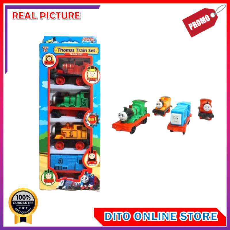 Jual MAINAN ANAK ISI 4 KERETA API THOMAS 1 SET di Seller DITO ONLINE ...