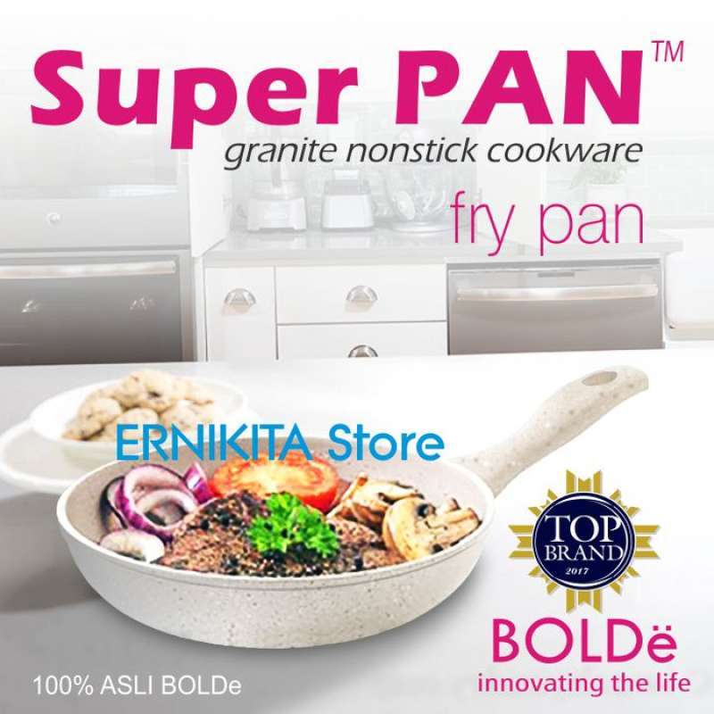 Jual Super Pan Bolde | Fry Pan 22 Cm Granite Coating | Free Bubble ...