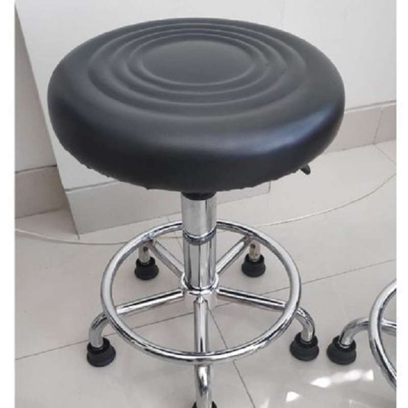 Promo kursi bar bulat/bar stool/bangku cafe/kaki paku/tidak beroda ...