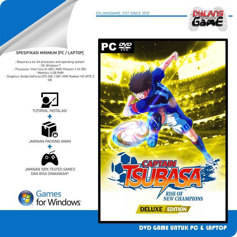 Jual Captain Tsubasa Rise Of New Champions Game Pc Di Seller Dylansgame ...