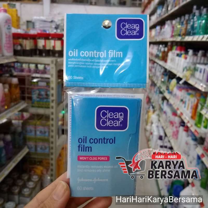 Jual Clean & Clear Oil Control Film 60 Sheets Di Seller ...