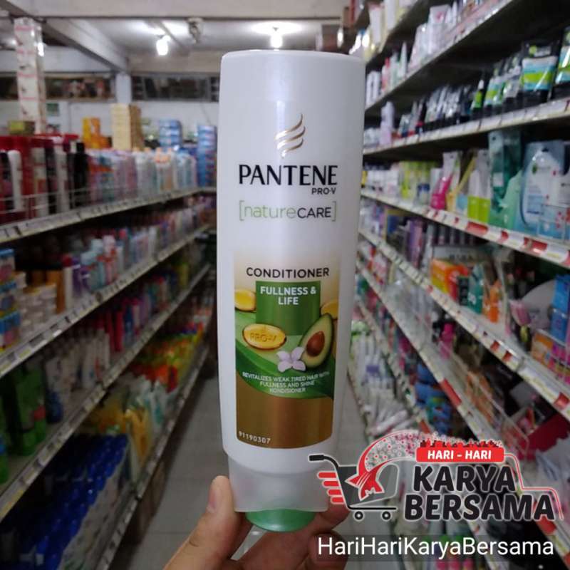 Jual CONDITIONER PANTENE NATURE CARE FULLNESS & LIFE BOTOL 135ML di ...