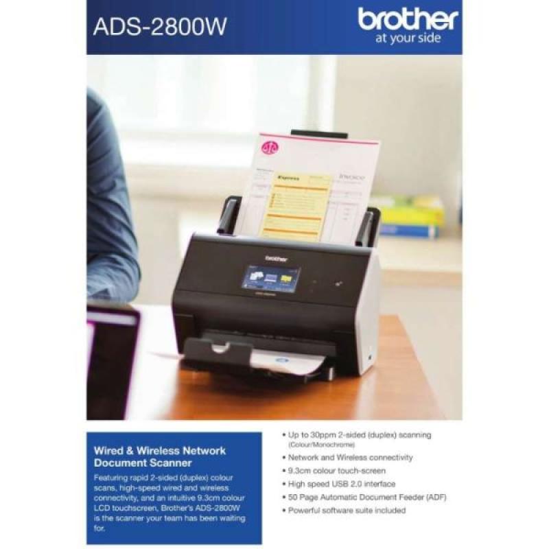 Jual Brother Ads-2800w Scanner High Speed 40ppm Ads2800w Ads2800 Adf ...