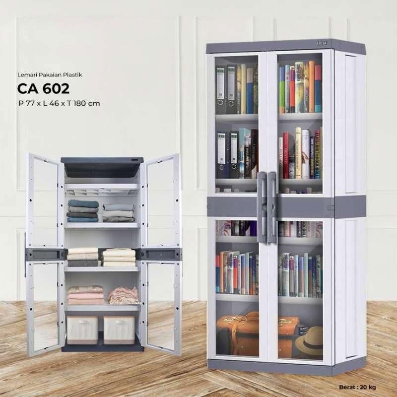 Promo Lemari/ Rak Arsip/ Buku Plastik Serbaguna Murah Diskon 50% Di ...