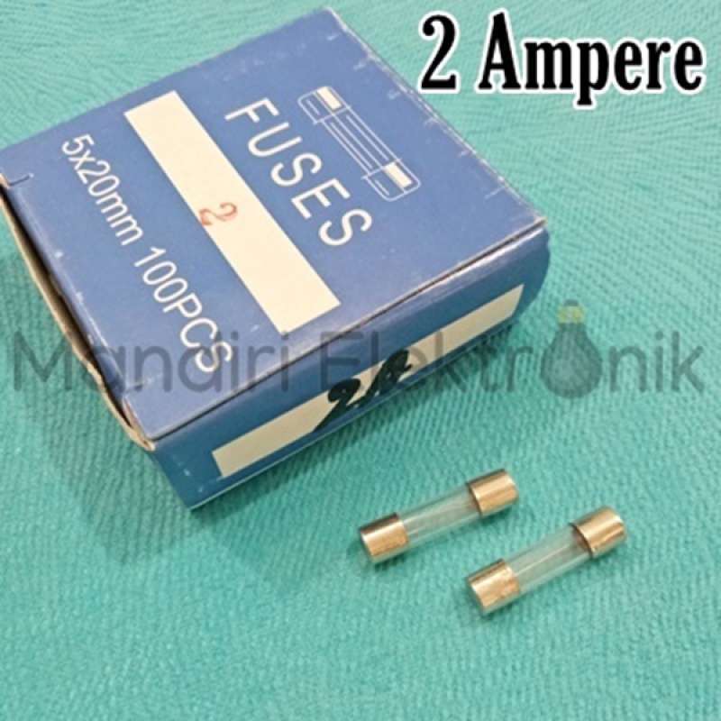 Jual Fuse Sekring Kaca Tabung Kecil 2 Ampere - Fuse 2 Ampere di Seller Mandiri Elektronik ...