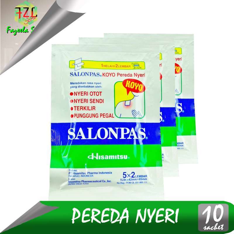 Jual Salonpas Koyo Super Biru 1 Box Isi 10 Sachet Di Seller Fazeela ...