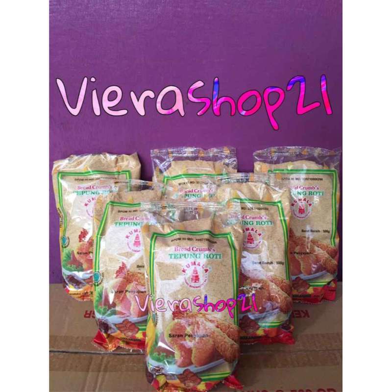 Jual Tepung Roti Kumala Tepung Panir Bread Crumb @500 gr di Seller ...