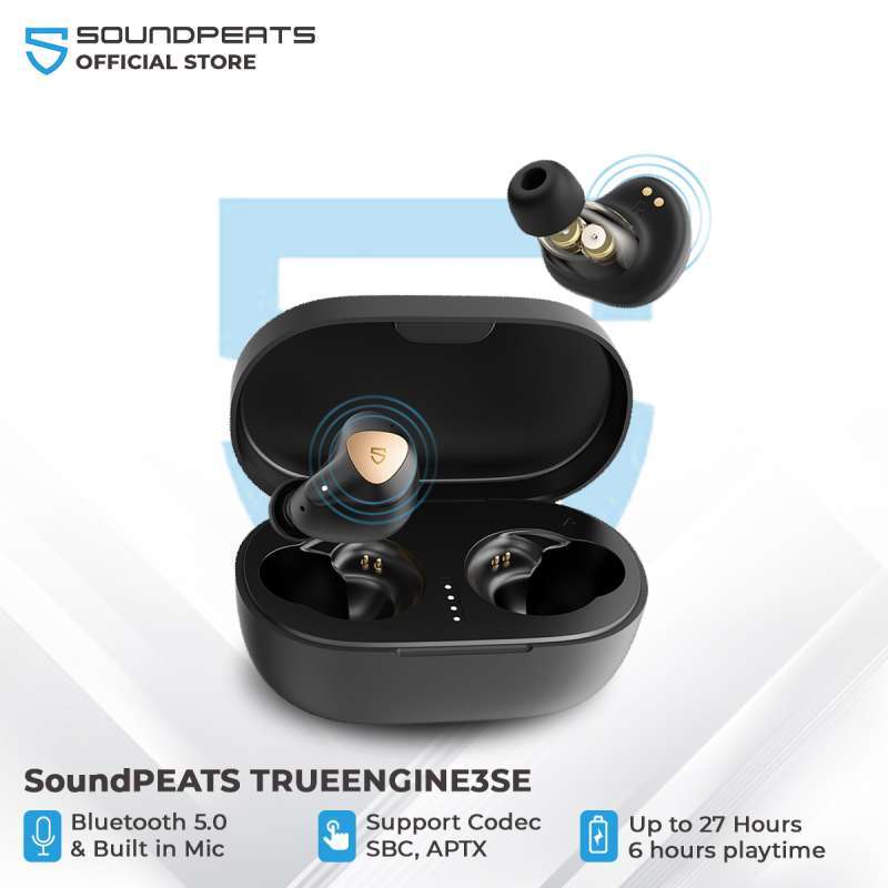 Promo SoundPEATS Trueengine 3SE TWS Headset Bluetooth aptX True Engine ...