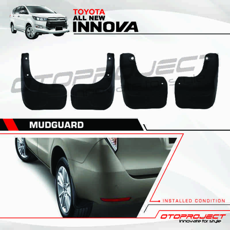 Jual MUD GUARD TOYOTA ALL NEW INNOVA di Seller Otoproject Official ...
